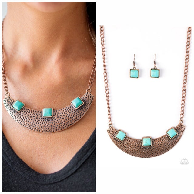 Turquoise esque Jewelry Renee s Razzle Dazzle 5 Paparazzi Accessories